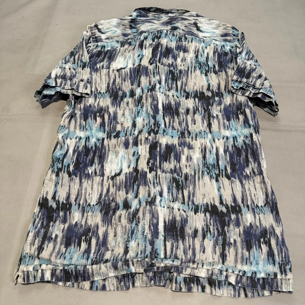 Murano | Shirts | Murano Baird Mcnutt 0 Pure Linen Shirt Men Slim Short ...
